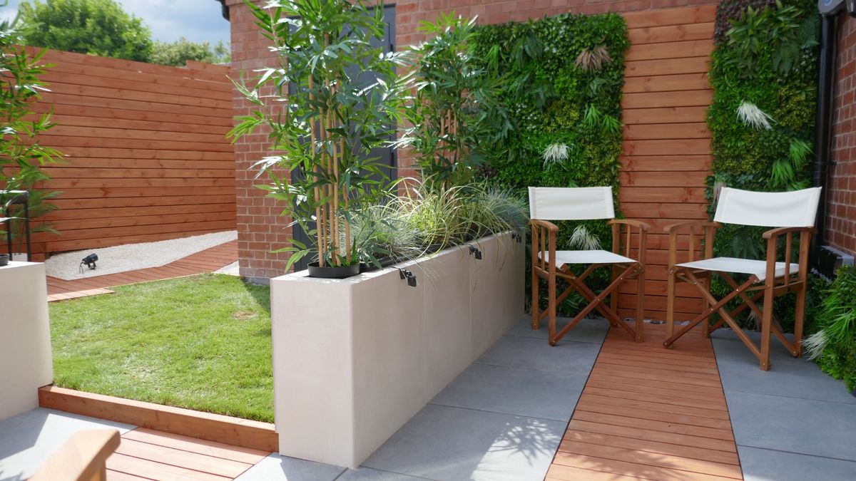 Contemporary gardens for apartments New Builds and smaller spaces
